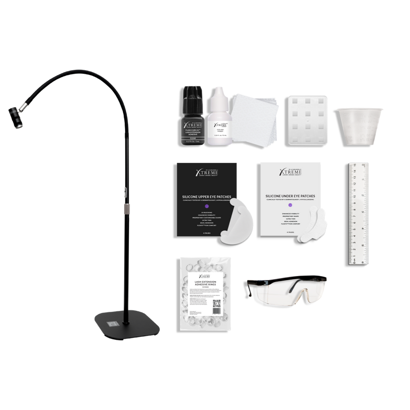 Flash Cure UV Lash Extension Essentials Kit – Xtreme Lashes